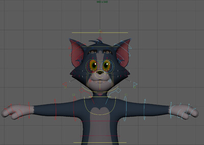 Tom rig模型-男人模型库-Maya(.ma/.mb)模型下载-cg模型网