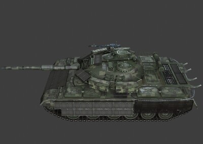 PBR 解放军模型-装甲车／坦克模型库-3ds Max(.max)模型下载-cg模型网
