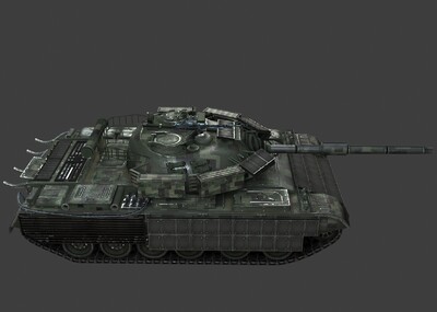 PBR 解放军模型-装甲车／坦克模型库-3ds Max(.max)模型下载-cg模型网