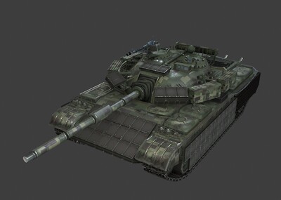 PBR 解放军模型-装甲车／坦克模型库-3ds Max(.max)模型下载-cg模型网