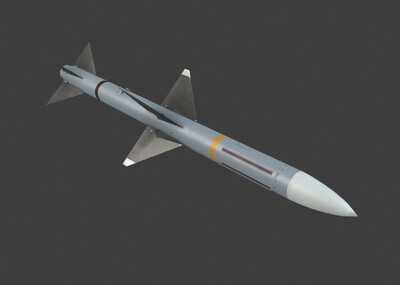 PBR 美国AIM7模型-冷兵器模型库-3ds Max(.max)模型下载-cg模型网