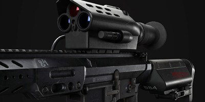 PBR-狙击步枪TrackingPoint M900模型-枪械模型模型库-FBX(.fbx)模型下载-cg模型网