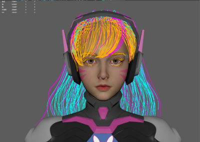 DVA小姐姐模型-女人模型库-Maya(.ma/.mb)模型下载-cg模型网