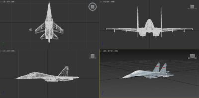 PBR J16模型-军用飞机模型库-其他模型下载-cg模型网