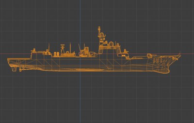 052C海口号导弹驱逐舰171舰 中华神盾052d护卫舰模型-军舰模型库-STL(.stl)模型下载-cg模型网