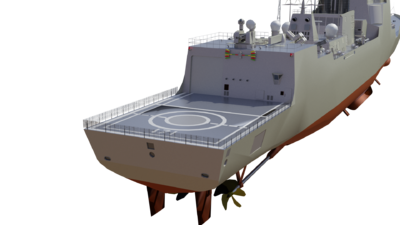 052C海口号导弹驱逐舰171舰 中华神盾052d护卫舰模型-军舰模型库-STL(.stl)模型下载-cg模型网