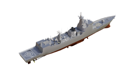 052C海口号导弹驱逐舰171舰 中华神盾052d护卫舰模型-军舰模型库-STL(.stl)模型下载-cg模型网