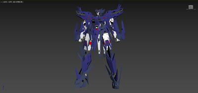 超级机器人大战W Valzacard模型-机器人／机甲模型库-3ds Max(.max)模型下载-cg模型网