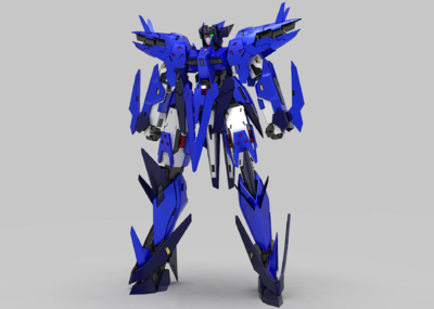 超级机器人大战W Valzacard模型-机器人／机甲模型库-3ds Max(.max)模型下载-cg模型网