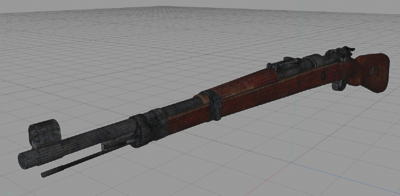 *牛逼的98k 保您喜欢模型-枪械模型模型库-Cinema 4D(.c4d)模型下载-cg模型网