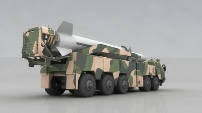 DF15B 东风15B模型-装甲车／坦克模型库-3ds Max(.max)模型下载-cg模型网