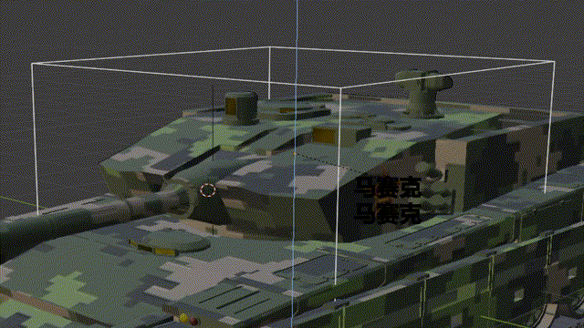 有绑定ZTZ99B 99改模型-装甲车／坦克模型库-Blender(.blend)模型下载-cg模型网