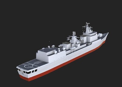051B型驱逐舰模型-军舰模型库-3ds Max(.max)模型下载-cg模型网