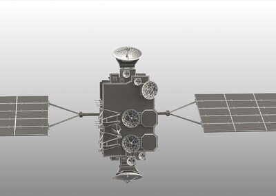 AEHF 卫星模型-人造地球卫星模型库-3ds Max(.max)模型下载-cg模型网