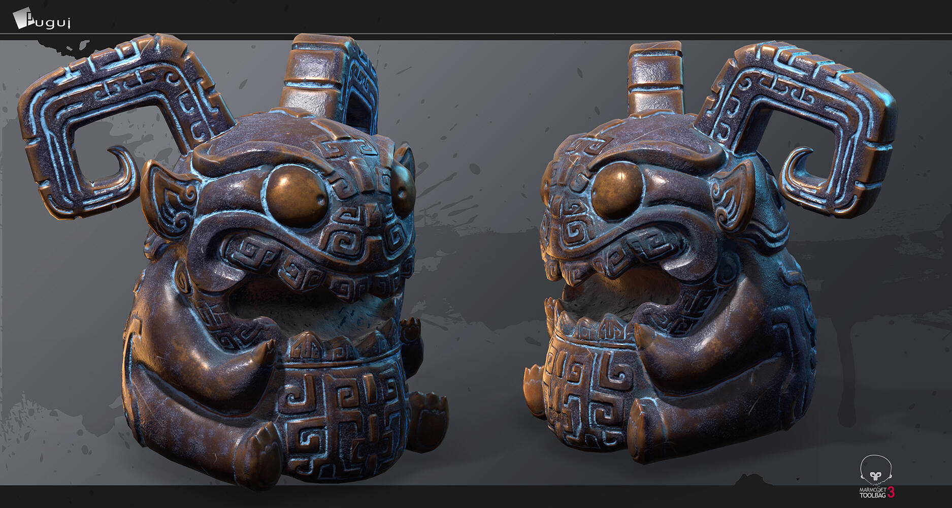 Pugui游戏-14期3D实体精品作品展示模型 - 游戏/影视/动画 - 作品模型 - CG模型网