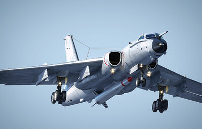 H6N *新轰炸机模型-军用飞机模型库-3ds Max(.max)模型下载-cg模型网