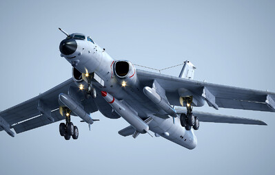 H6N *新轰炸机模型-军用飞机模型库-3ds Max(.max)模型下载-cg模型网