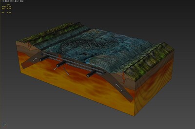 海底扩张 海床模型-科幻场景模型库-3ds Max(.max)模型下载-cg模型网