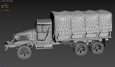 PBR材质的卡车模型-大卡车模型库-FBX(.fbx)模型下载-cg模型网