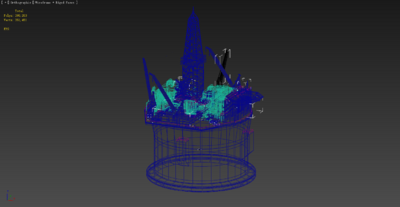 sevan 650钻井平台模型-工业设备模型库-3ds Max(.max)模型下载-cg模型网