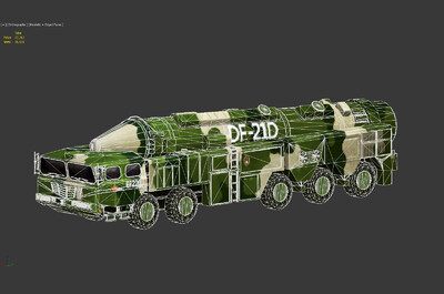 DF21 df21模型-装甲车／坦克模型库-3ds Max(.max)模型下载-cg模型网