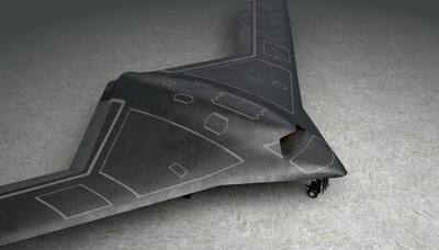 彩虹七型无人机 CH-7模型-军用飞机模型库-3ds Max(.max)模型下载-cg模型网