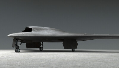 彩虹七型无人机 CH-7模型-军用飞机模型库-3ds Max(.max)模型下载-cg模型网