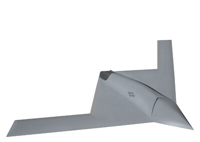 美国 RQ-180无人机3D模型模型-军用飞机模型库-Blender(.blend)模型下载-cg模型网