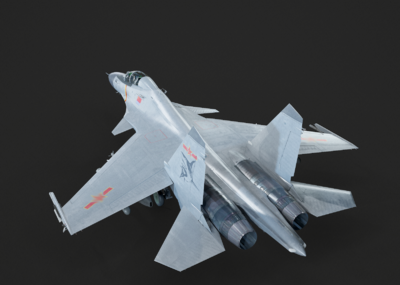 PBR 歼15D模型-军用飞机模型库-3ds Max(.max)模型下载-cg模型网