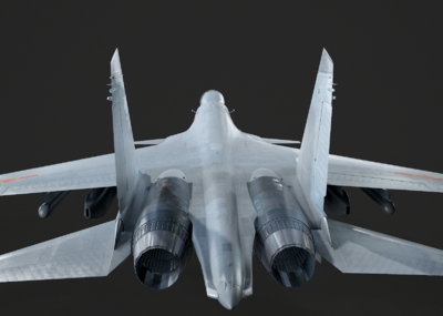 PBR 歼15D模型-军用飞机模型库-3ds Max(.max)模型下载-cg模型网