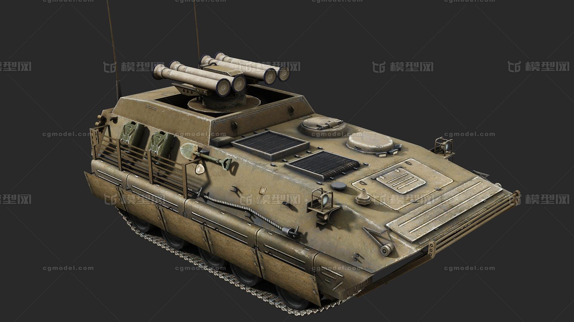 PBR 中国89式步兵战车模型-装甲车／坦克模型库-3ds Max(.max)模型下载-cg模型网