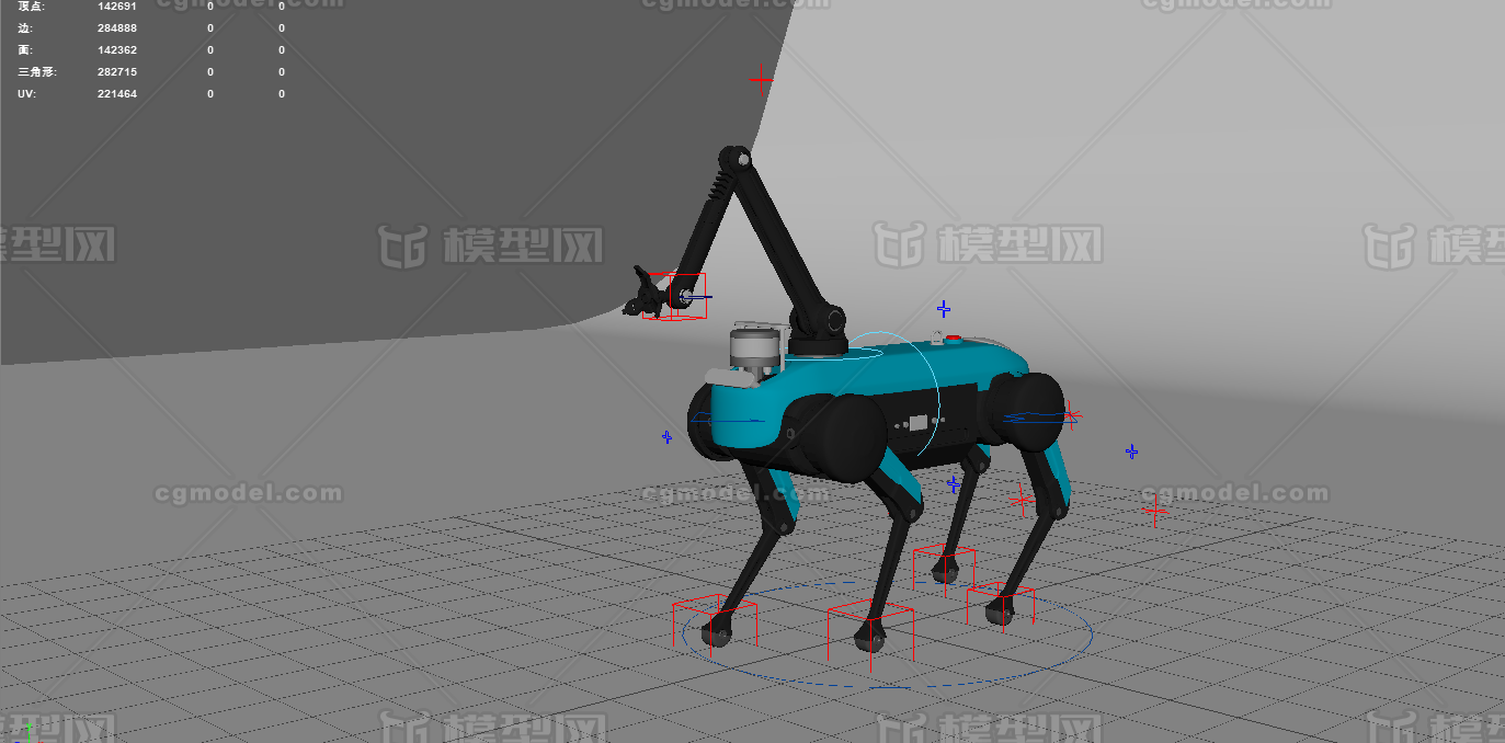 机器狗 机械模型-机器动物模型库-Maya(.ma/.mb)模型下载-cg模型网