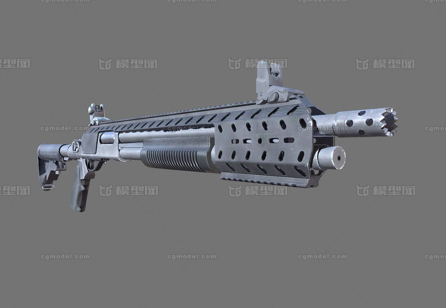 写实 PBR模型-枪械模型模型库-3ds Max(.max)模型下载-cg模型网