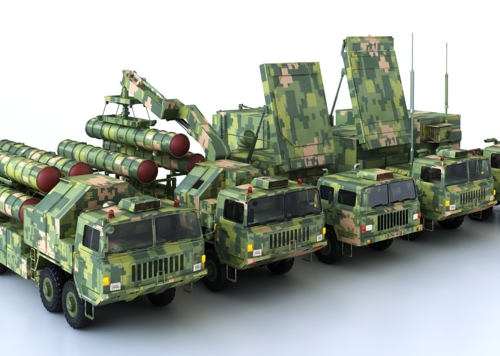 HQ-9BE 红旗-9BE8联装防空导弹发射车模型-火炮器械模型库-3ds Max(.max)模型下载-cg模型网