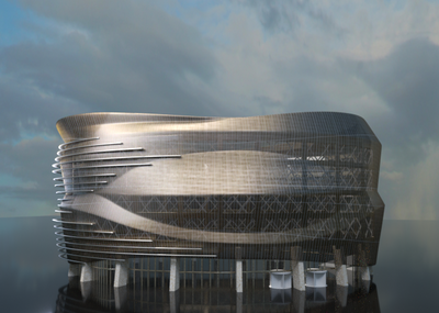 Omantel HQ模型-商业办公模型库-Cinema 4D(.c4d)模型下载-cg模型网