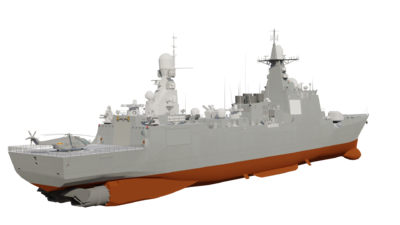 052D导弹驱逐舰 中华神盾 172昆明号 171海口号 1模型-军舰模型库-OBJ(.obj/.mtl)模型下载-cg模型网