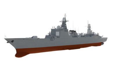 052D导弹驱逐舰 中华神盾模型-军舰模型库-OBJ(.obj/.mtl)模型下载-cg模型网
