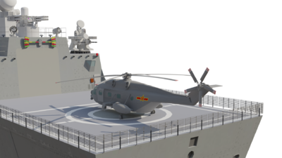 052D导弹驱逐舰 中华神盾模型-军舰模型库-OBJ(.obj/.mtl)模型下载-cg模型网