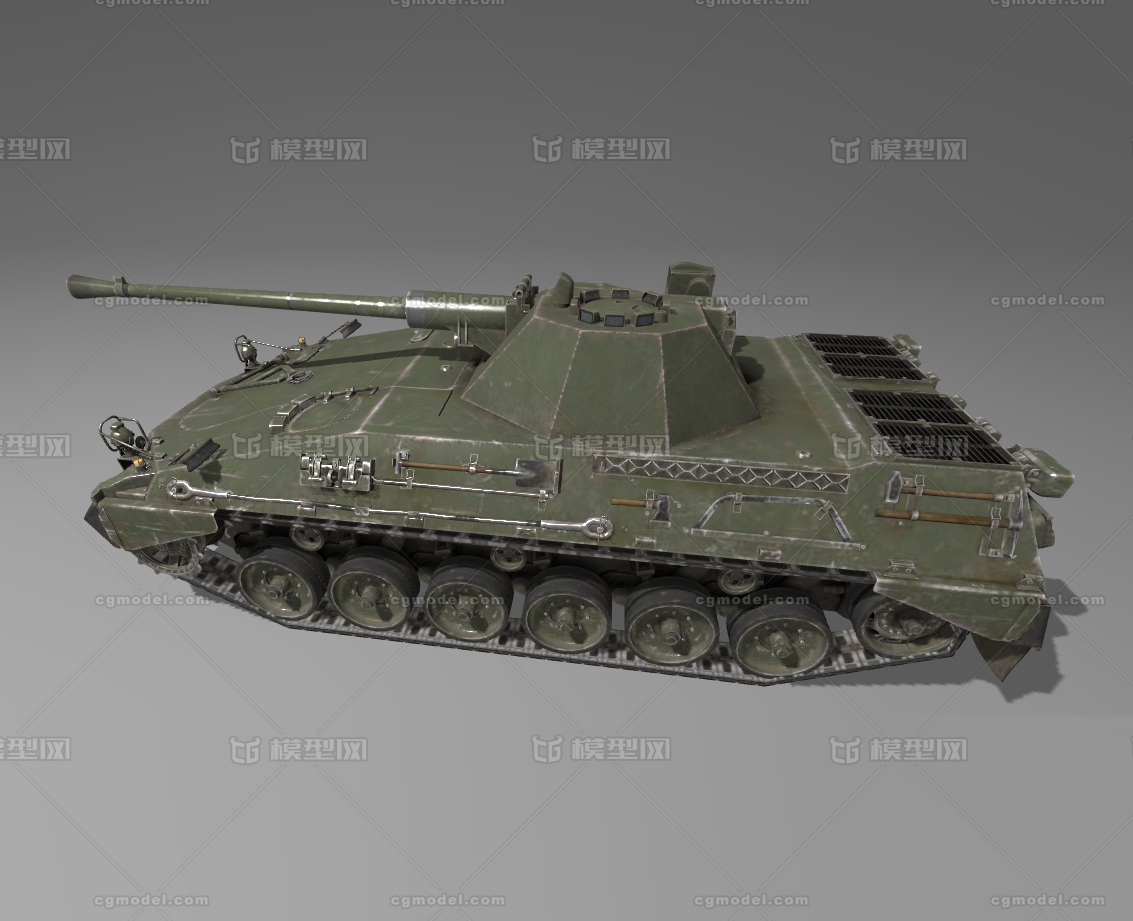 BGLT-57护卫战车 装甲护卫战车模型-装甲车／坦克模型库-3ds Max(.max)模型下载-cg模型网