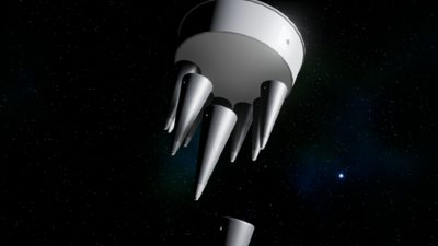 东风5B DF-5B洲际弹道导弹模型-火炮器械模型库-3ds Max(.max)模型下载-cg模型网