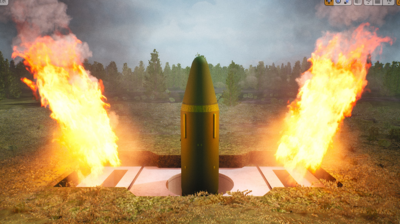 东风5B DF-5B洲际弹道导弹模型-火炮器械模型库-3ds Max(.max)模型下载-cg模型网