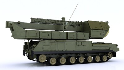 9S36M照射和导弹制导雷达 BUK-M3模型-火炮器械模型库-3ds Max(.max)模型下载-cg模型网