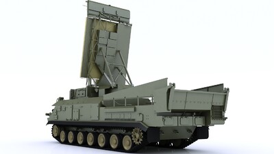 BUK-M3 9S18M1目标搜索雷达模型-火炮器械模型库-3ds Max(.max)模型下载-cg模型网