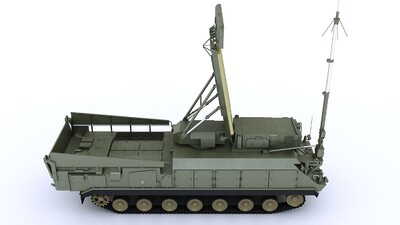 BUK-M3 9S18M1目标搜索雷达模型-火炮器械模型库-3ds Max(.max)模型下载-cg模型网