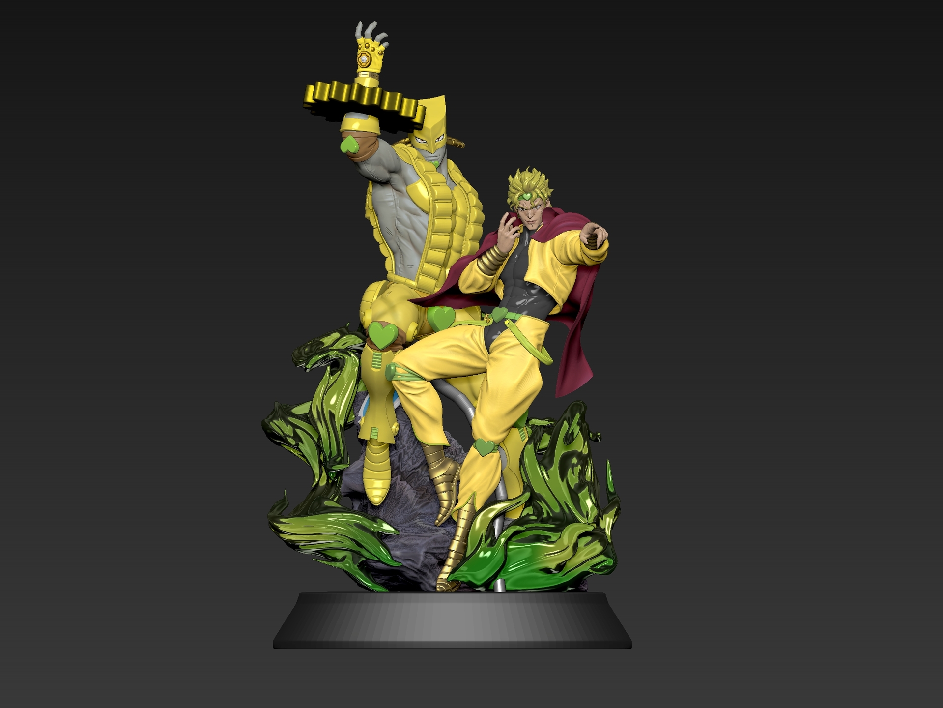 DIO练习模型 - 角色/人物/生物 - 作品模型 - CG模型网