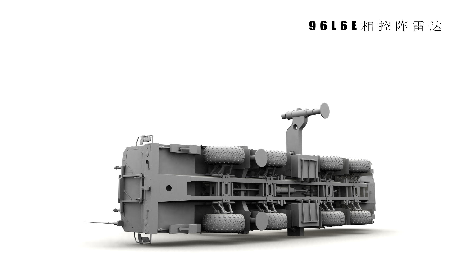 96L6E相控阵雷达 三坐标雷达 S400系统雷达 防空雷达 雷达系统模型 - 其他 - 作品模型 - CG模型网