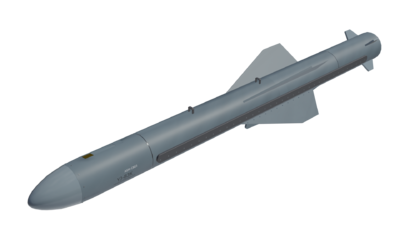 中国海军鹰击83K反舰导弹 YJ-83K模型-火炮器械模型库-OBJ(.obj/.mtl)模型下载-cg模型网