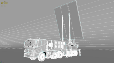 SLC-7型L波段多功能地基防空雷达 新型国产雷达模型-防具模型库-3ds Max(.max)模型下载-cg模型网