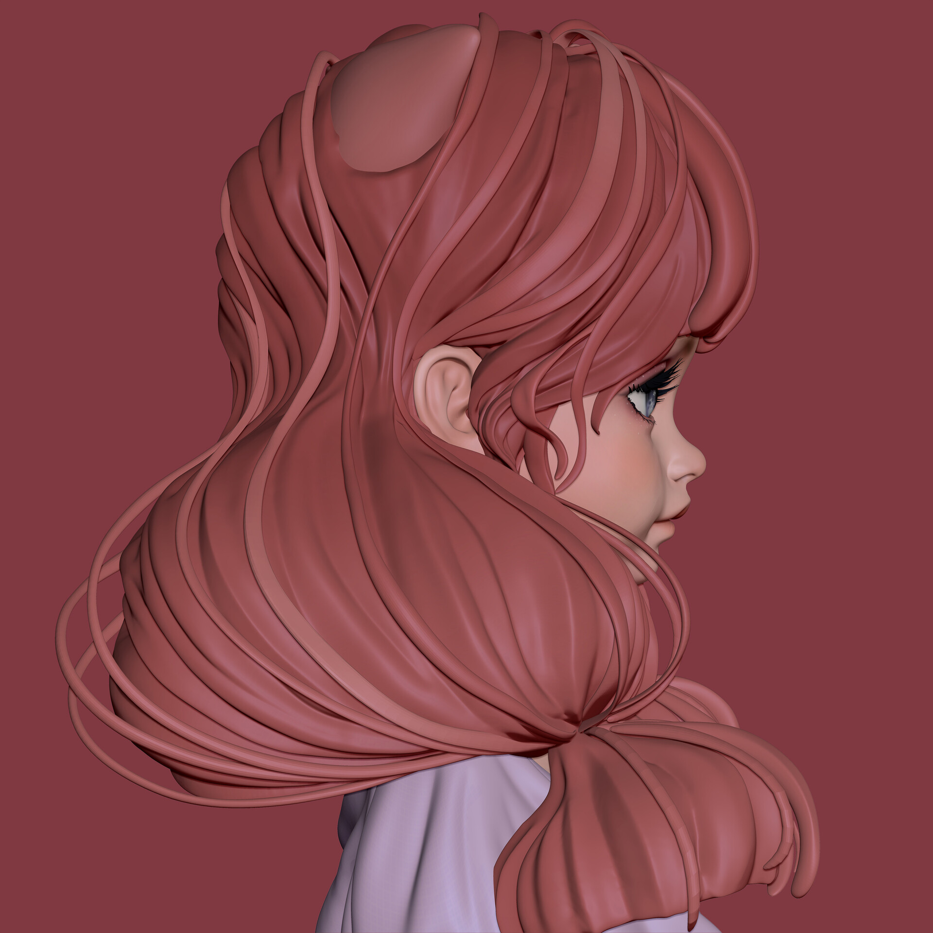 咻咪/Xiumi模型 - 角色/人物/生物 - 作品模型 - CG模型网