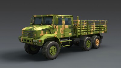 一汽CTM131 CTM131模型-装甲车／坦克模型库-3ds Max(.max)模型下载-cg模型网